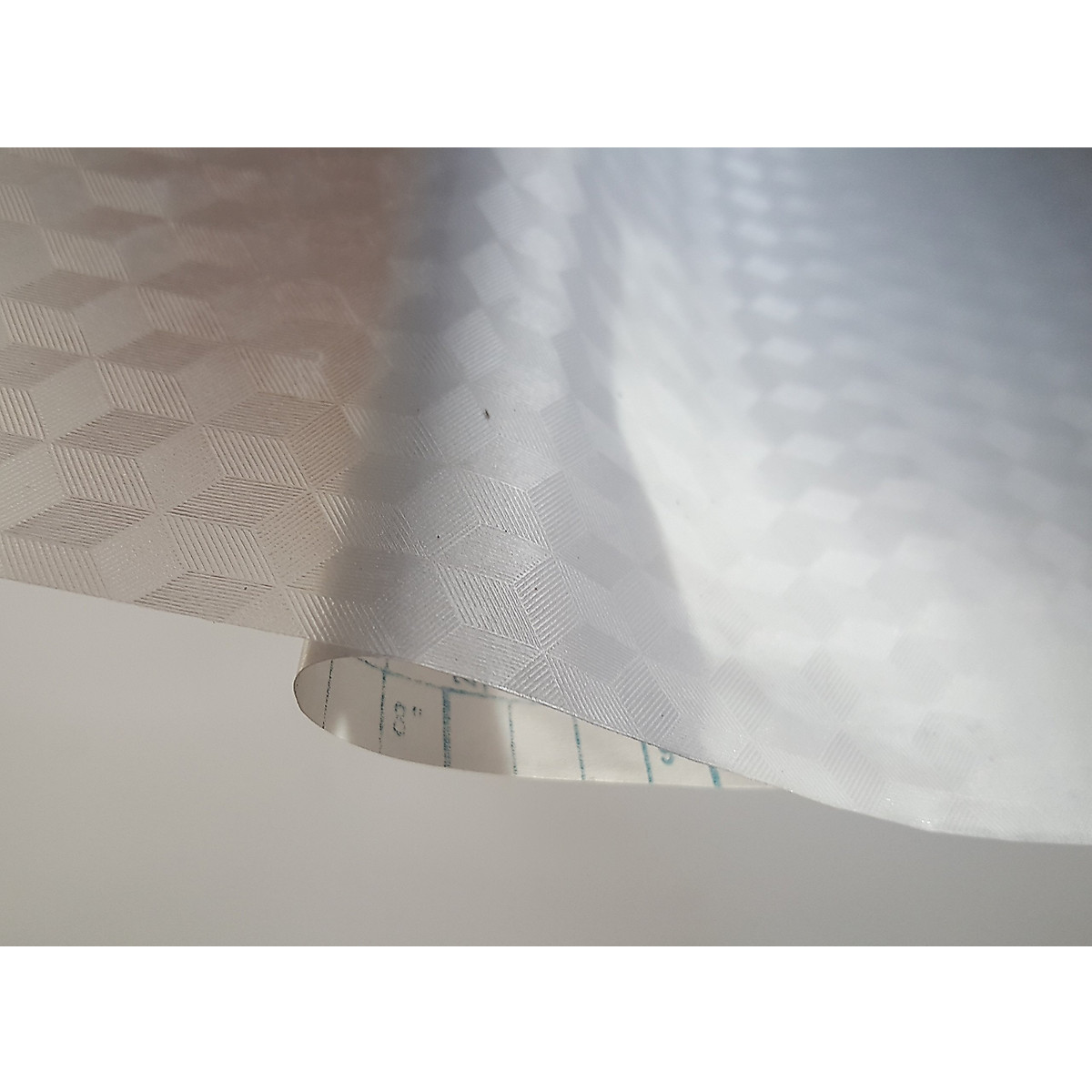 Zip Tac Self-Adhesive Shelf Liner - 9ft x17.75in (Frosted Clear) by Classic Touch