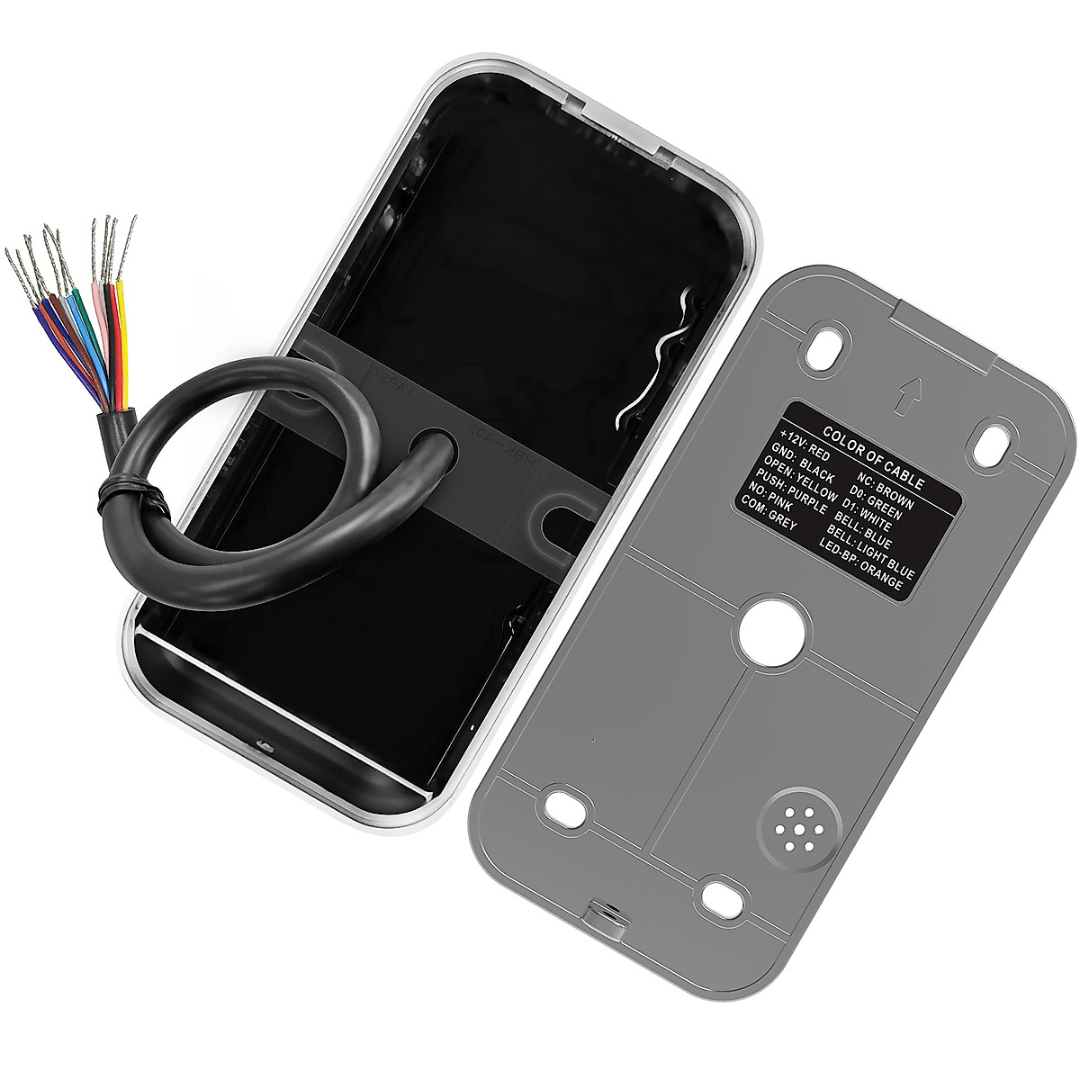 UHPPOTE RFID Door Access Control Keypad Card Reader 125KHz Waterproof with Wiegand 26 bit Interface