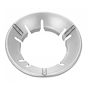 Wok Support Stand for Gas Stove Burner Wind Shield Energy Saver, Cook Food in Less Time, Heat Diffuser for Gas Stovetop 4/5 Claws & 8 Claws Gas Burner Stand & Cover (8/5 Claw (Universal))