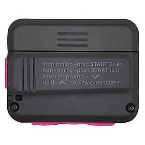 Gymboss miniMAX Interval Timer and Stopwatch - Black/Pink SOFTCOAT