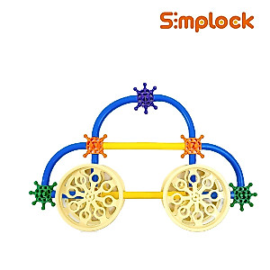 SIMPLOCK KIDS200 Educational Toys for Kids Building Toys Creative Toys Kit Gift Set for Preschool Kindergarten Elementary School Group Activity Teaching Aid Education Method
