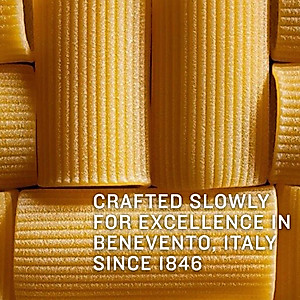 Rummo Italian Pasta Rigatoni No.50, Always Al Dente (5 Pack, 16 oz Each)