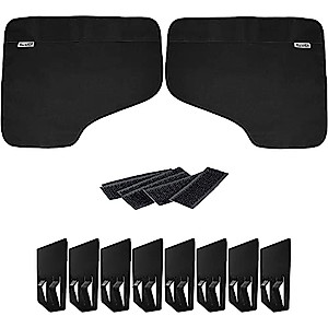 Car Door Protector - Interior Car Door Protectors Dog Scratch Door Protector Cover Pet Car Window Guard - 2 Packs