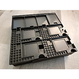 Insert/Organizer for Clank Catacombs, Lairs & Lost Chambers, and Adventuring Party expansions, Unofficial, fits Sleeved Cards