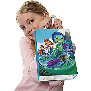 ANYMONYPF 16 Packs of Luca Paper Bag Theme Party Gift Bag Birthday Gift Bag Snack Candy Bag Childrens Party Supplies