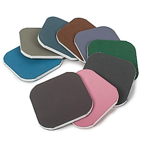 StewMac Rough Fret Smooth + Shine Set, Guitar Fret End Dressing And Polishing Kit, Polish Scratches in Finish and Pickguard (5087)