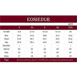 EOSIEDUR Women's Summer off Shoulder Zipper up Crop Tops and Loose Short Pants With Tie Jumpsuit Set