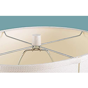 Kenroy Home 32267AWH Reef Table Lamps, Medium, Antique White