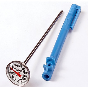 Taylor 5989N 1" Dial Classic Instant Read Thermometer (2 Pack)