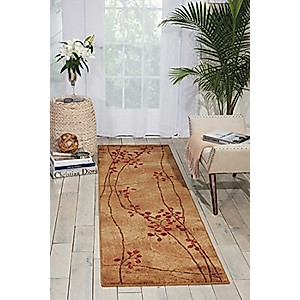 Nourison Somerset Rustic Latte 2'3" x 10' Area -Rug, Easy -Cleaning, Non Shedding, Bed Room, Living Room, Dining Room, Kitchen (2x10)