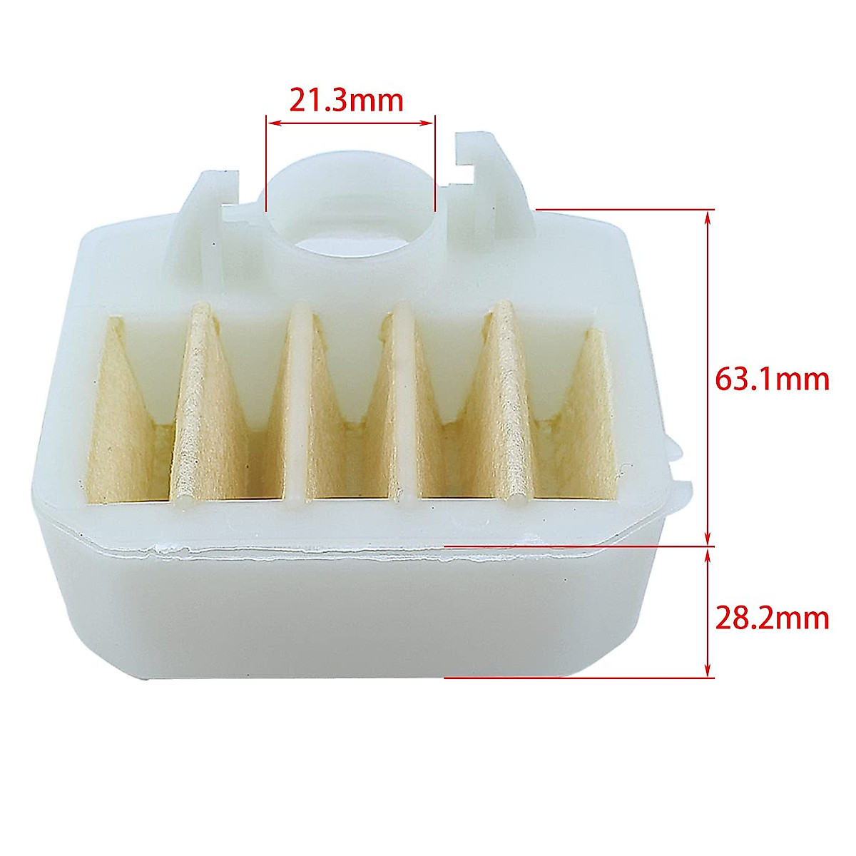 Adefol 3pcs Air Filter for Husqvarna 351 340 345 346 346XP Chainsaw #537024003