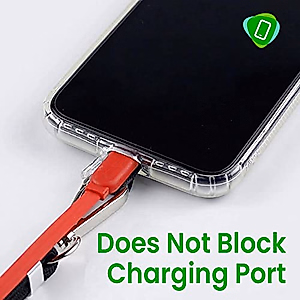 CoGear - Universal Phone Lanyard Patch, Nylon Patch Phone Lanyard, Crossbody Nylon Patch Phone Lanyards (Wine Red, 1 Pcs)