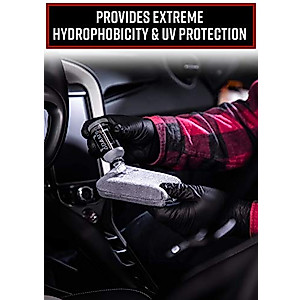 Adam's UV Leather & Vinyl Interior Ceramic Coating - Ceramic Nano Glass Coating for Hard Interior Surfaces | Ultimate Protection for Your Leather, Vinyl, Plastics, Dashboard, More (UV Complete Kit)