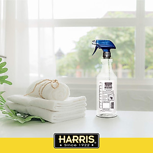 HARRIS Chemically Resistant Professional Empty Spray Bottles, 32oz (3-Pack), for Cleaning Solutions and Water