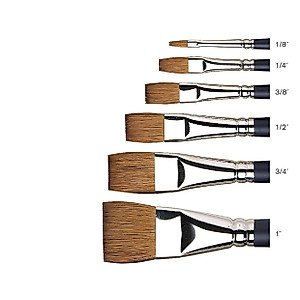 Winsor & Newton Professional Watercolour Sable Brush, One-Stroke 1"