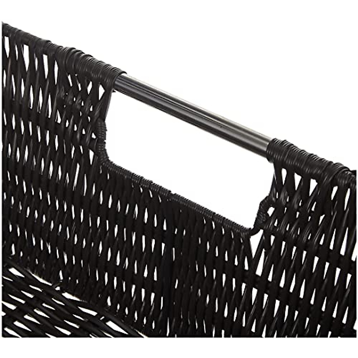 Whitmor Rattique Shelf Tote Espresso
