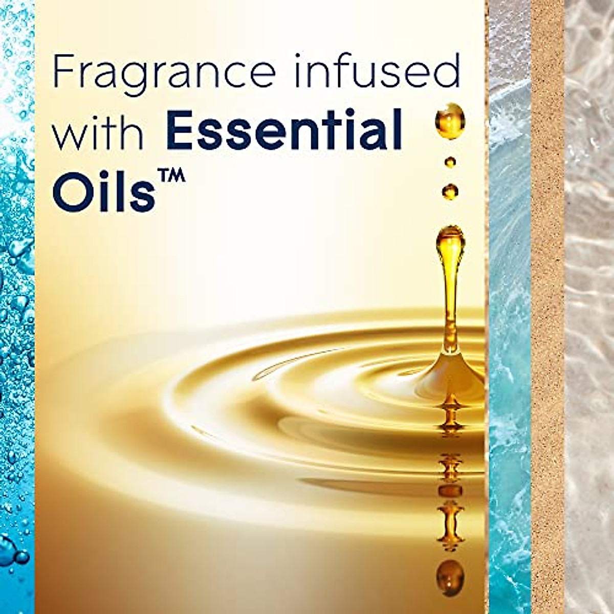 Glade Candle Jar, Air Freshener, Aqua Waves, 3.4 Oz, 2 Count