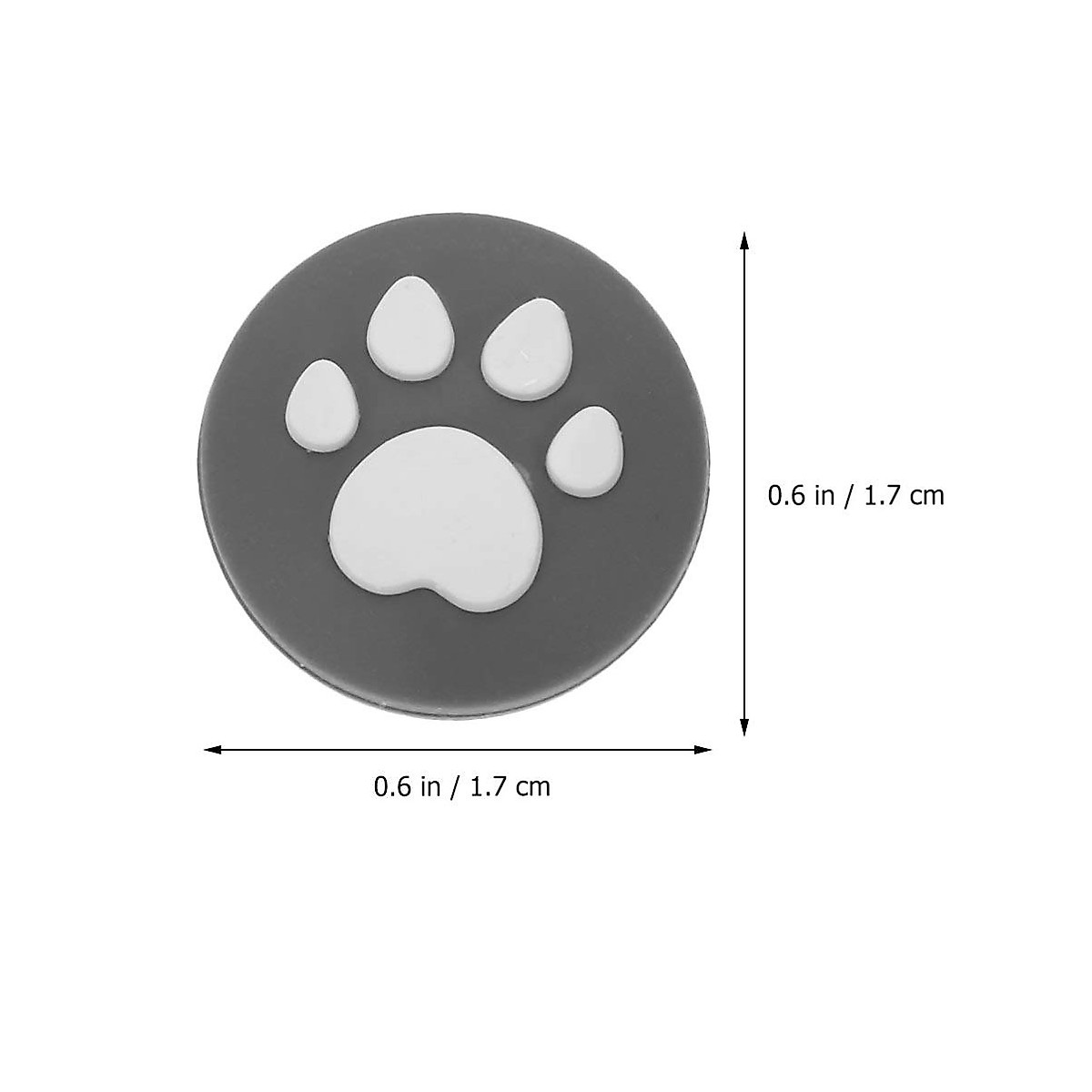 4pcs Caps Grip Cats Claw Joystick Cover Joystick Sleeve Compatible for Switch Grab Handle The Cat Paws Rocker Rocker Protective Cap Grasp Silicone Cover