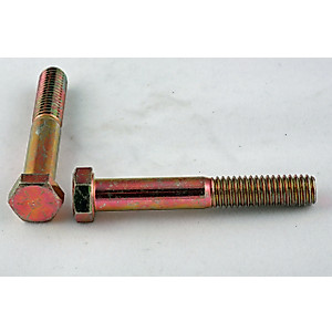 3/8-24 x 2 Hex Head Bolt UNF Grade 8 Zinc & Dichromate 50 Pack