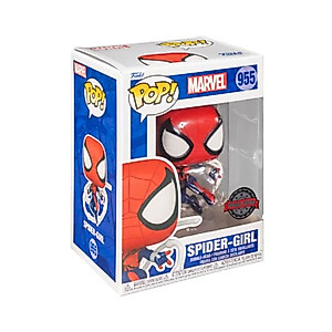 Funko Pop! Spider-Girl Exclusive Bundled with Pop Protector 955