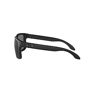 OAKLEY SI Holbrook Matte Black Tonal Icon/Gray Sunglasses (OO9102-E555)