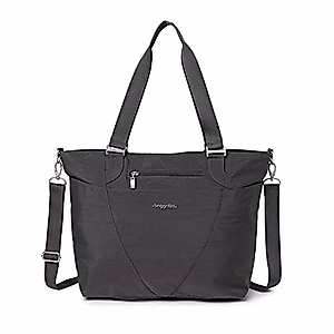 Baggallini womens Travel Avenue Tote, Charcoal, One Size US