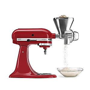 KitchenAid KGM All Metal Grain Mill Attachment, Size: 1