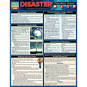 Disaster Preparedness & Recovery (Quick Study Home)