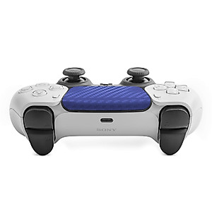 Skin Compatible with Dualsense Controller for PS5 - TouchProtect Texture Enhancing Cover. Easily Add Protection, Improved Texture, and Style to your PS5 Dualsense Controller (Carbon Fiber)