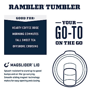 YETI Rambler Stackable Pint, Vacuum Insulated, Stainless Steel with MagSlider Lid, Canopy Green