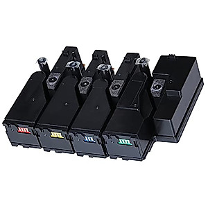 Offstar Replacement for Xerox Phaser 6000 6010 WorkCentre 6015 Toner Cartridge 106R01630 106R01627 106R01628 106R01629 (KCMY 4 Pack)