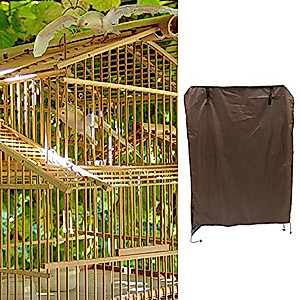 balacoo Travel Accessories Pet Cage Cover Cover Bird Cage Dust Cover Parrot Cage Rain Cover Small Animal Cage Polyester Covers for Bird Parrot Outdoor Canopy
