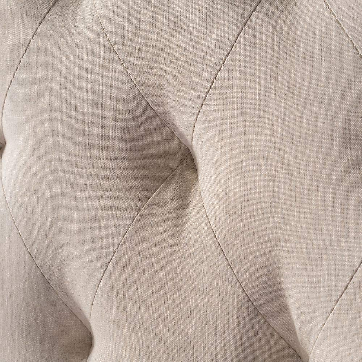 Christopher Knight Home Angelica Tufted Fabric Headboard, Queen, Beige