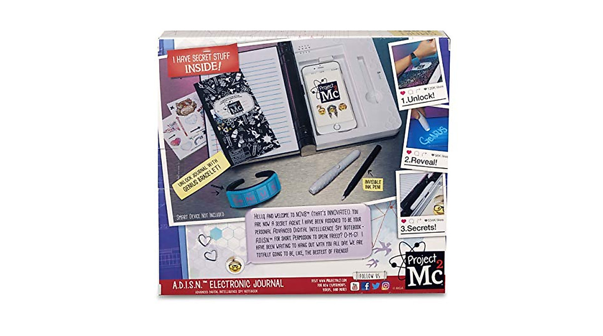 Project Mc2 A.D.I.S.N. Journal - Unleash Your Inner Spy