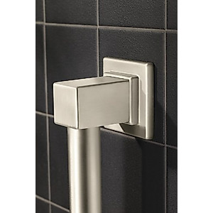 Moen YG8818BN 90 Degree 18-Inch Designer Grab Bar, Brushed Nickel