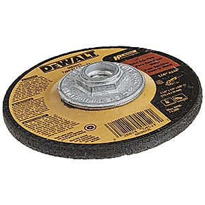 DEWALT Grinding Wheel, General Purpose for Metal, 4-1/2-Inch x 1/4-Inch x 5/8-Inch (DW4523)