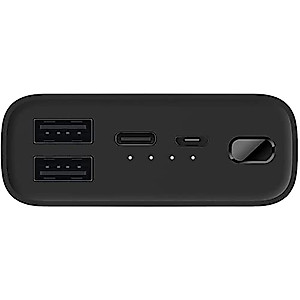 Xiaomi Redmi 20000mAh Fast Charge Power Band Bundled with Mi Ultra Compact 10000mAh Power Bank - Best Combination of Capacity and Mobility