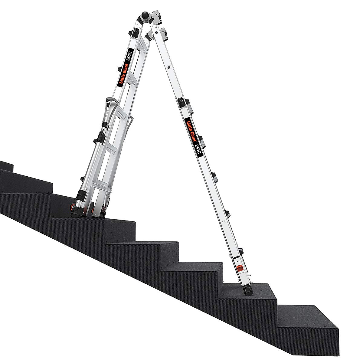 Little Giant Ladders, Epic, M22, 22 foot, Multi-Position Ladder, Aluminum, Type 1A, 300 lbs weight rating, (16822-818)