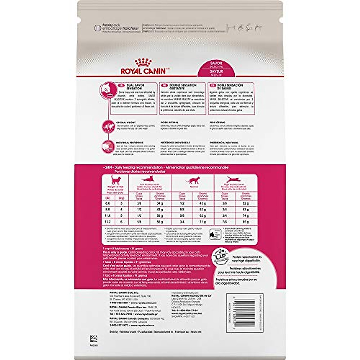 Royal Canin Savor Selective Adult Dry Cat Food, 6 lb bag