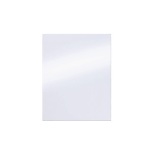 White Shimmer Paper - 100-Pack Metallic Paper, 120 GSM, Paper Crafting Supplies, Perfect for Flower Making, Ticket, Invitation, Stationery, Scrapbook Use, Printer Friendly, 8.5 x 11 Inches