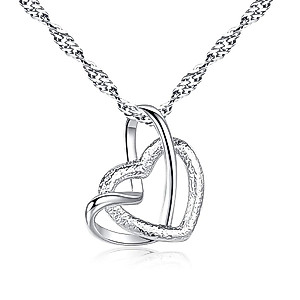 Mugart Unbiological Daughter Necklace Christmas Gifts for Step Daughter Birthday Gifts Bonus Daughter Necklace Gifts from Stepdad Stepmom, graduation Unbiological Daughter gifts personalized