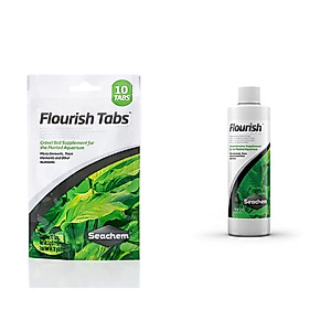 Seachem Flourish Plant Growth Supplement Bundle for Aquariums