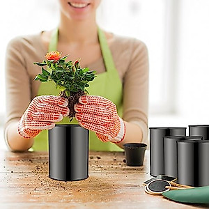 Foaincore 12 Pack Empty Metal Paint Cans with Lids Bulk 1.9 Pint Quart Size Painting Buckets Tin Storage Containers Unlined for Garage DIY Arts Crafts Projects(Black)