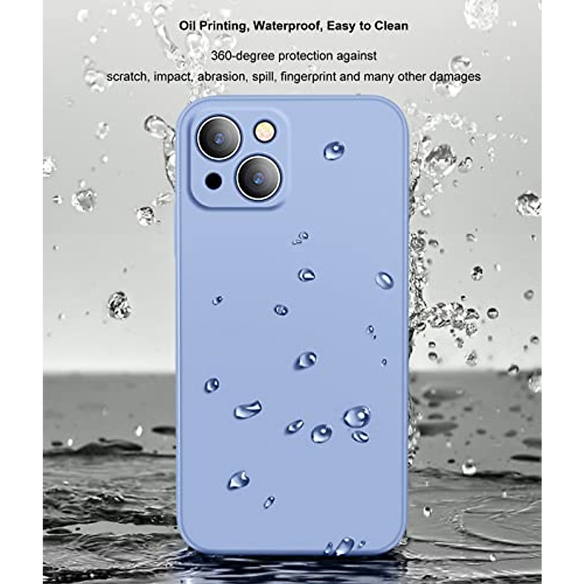 ZEZHOU Slim Silicone Case Compatible with iPhone 13 Mini, with Microfiber Liner, Shockproof Full Body Covered Ultra Thin Drop Protective Phone Case for iPhone 13 Mini 5.4", Pine Green