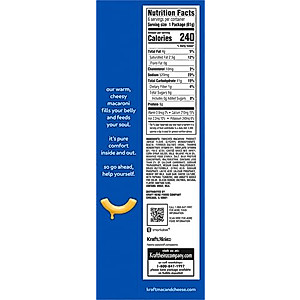 Kraft Easy Mac Original Macaroni & Cheese Microwavable Dinner (6 ct Packets)
