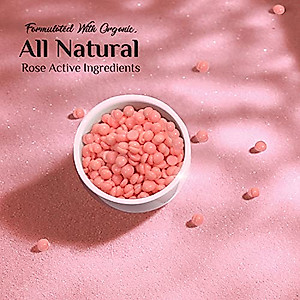 Waxing Kit, Digital Wax Warmer Kit for Coarse Hair Removal, Home Wax Kit with 4 Bags Brazilian Formulas Hard Wax Beads for Bikini Brazilian Legs Armpit Face Full Body Women Men Waxing