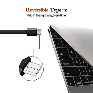 USB Type C Cable,Sicodo USB C Cable Cords 3 Pack (3.3ft) Fast Charger Cord Compatible with Samsung Galaxy S23 S22 S21 FE S20 Ultra S20+ S10e Plus,LG G6 V40 V30 V20,Moto,Google Pixel 7 Pro,New MacBook