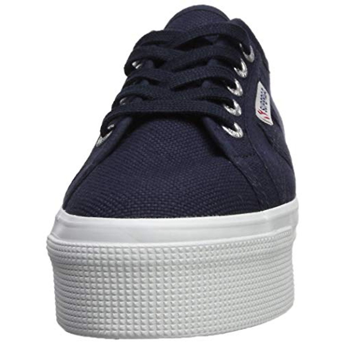 Superga Women's 2790A COTW Sneaker, Navy, 41 M EU / 9.5 B(M) US Women