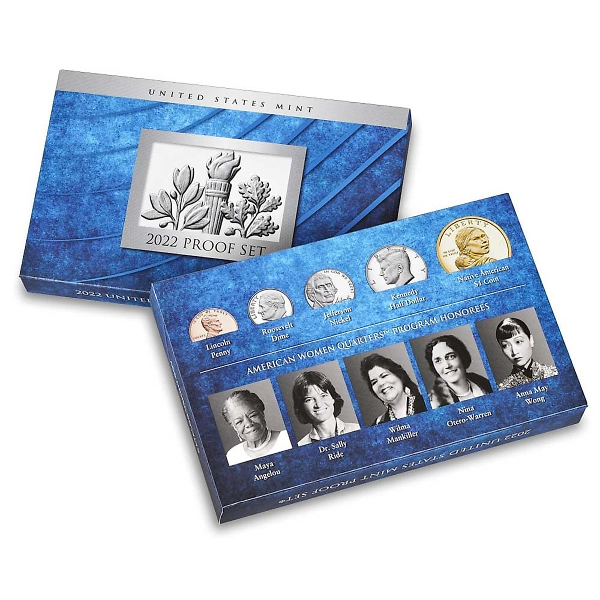 2022 S 10 Coin Clad Proof Set in OGP with CoA Proof