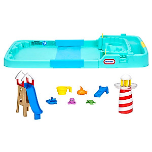 Little Tikes Splash Beach Water Table Splash Pad for Kids, Boys, Girls Ages 2+ Years